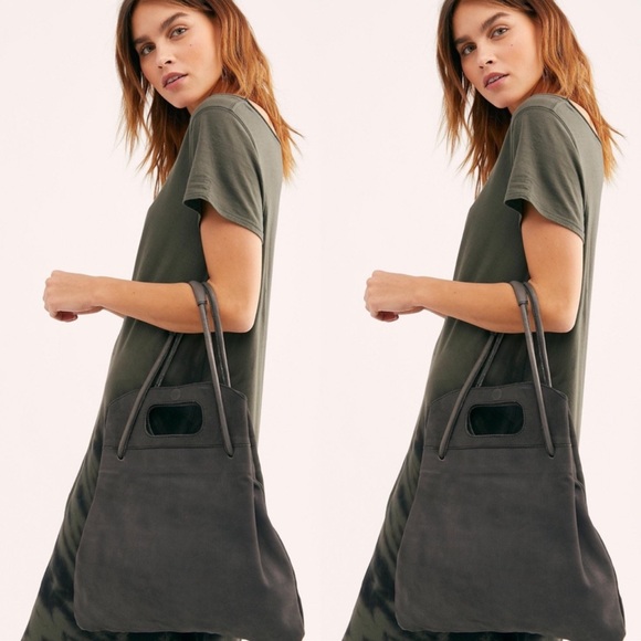 Free People | Bags | Free People Rosetta Top Handle Suede Shoulder Bag ...